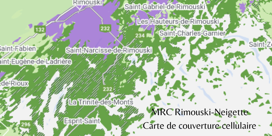 Zoom sur la MRC Rimouski-Neigette | Télécommunications de l’Est